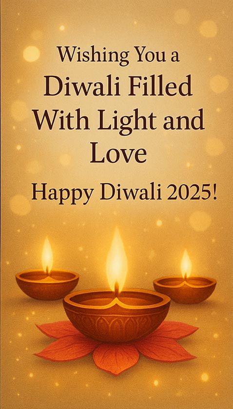 Diwali Wishes Images & Greeting Messages to Share