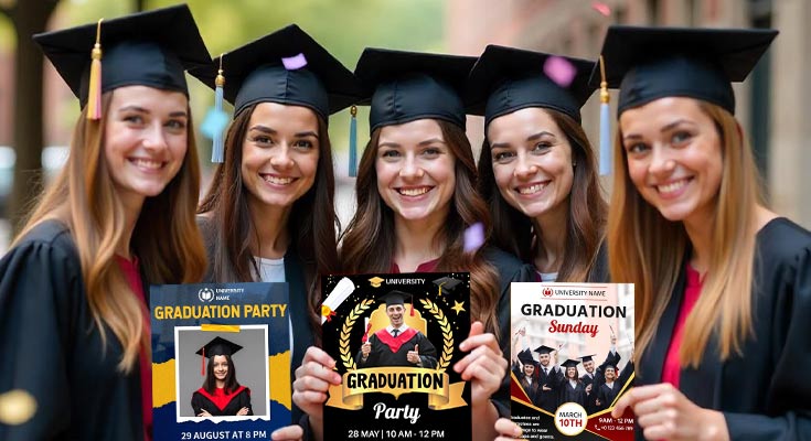 Engage Students Instantly with Graduation Flyers