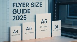 Flyer Size Guide 2025: Inch, PX, CM, MM & DIMS (Latest)