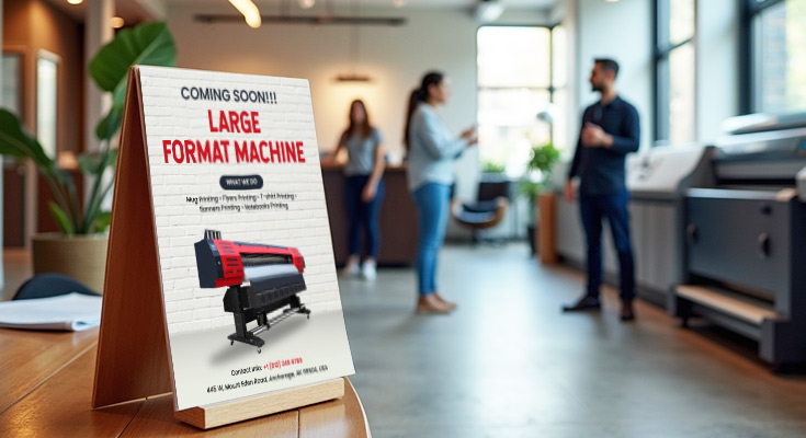 Machine Flyer Design for Integrated Marketing Teams