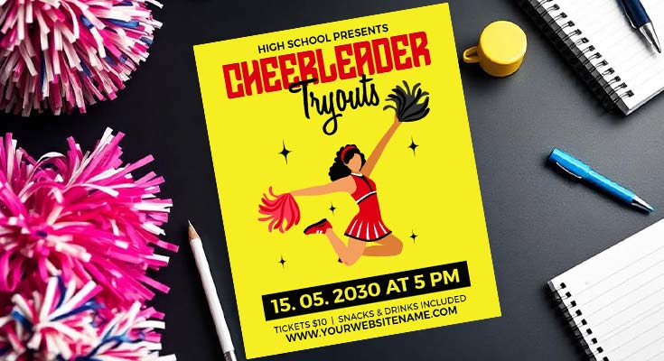 Maximize Cheerleading Recruitment With an Effective Flyer
