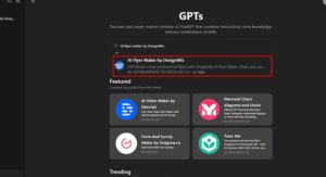 Get Started with ChatGPT DesignWiz AI Flyer Builder Plugin