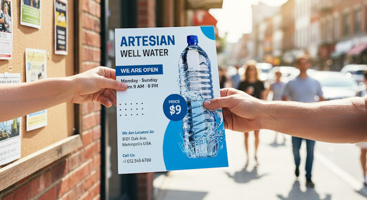 Advertisement Flyer Distribution for Emergencies | DesignWiz