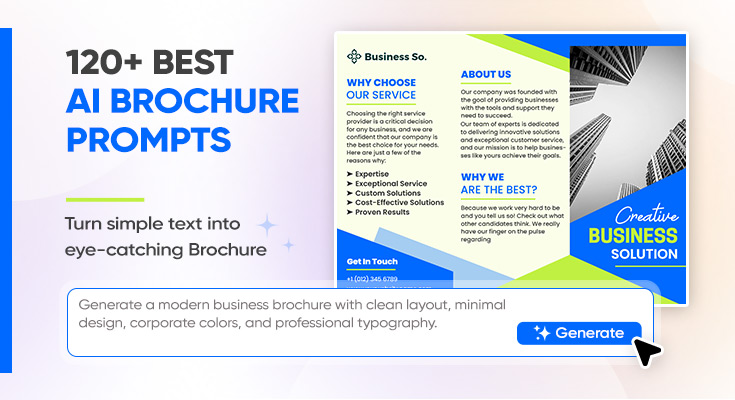 120+ AI Brochure Prompts for Stunning Designs