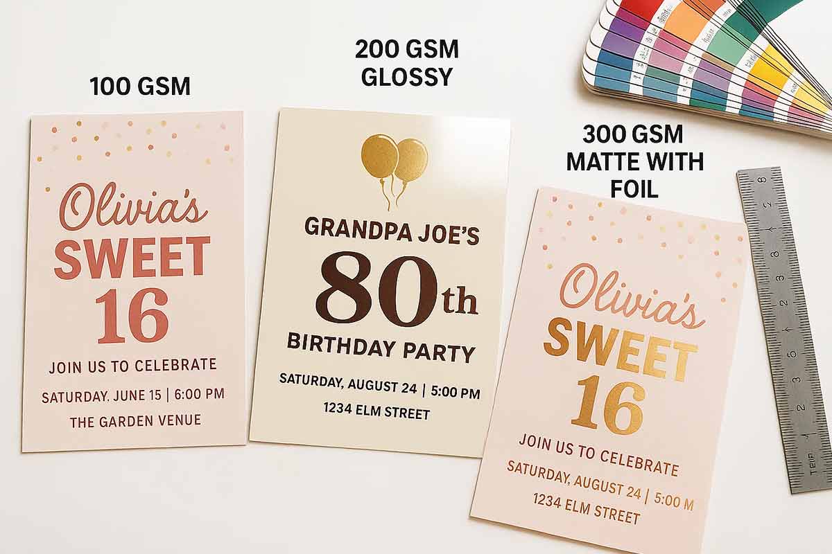 Print vs Digital Birthday Flyers Format Guide | DesignWiz