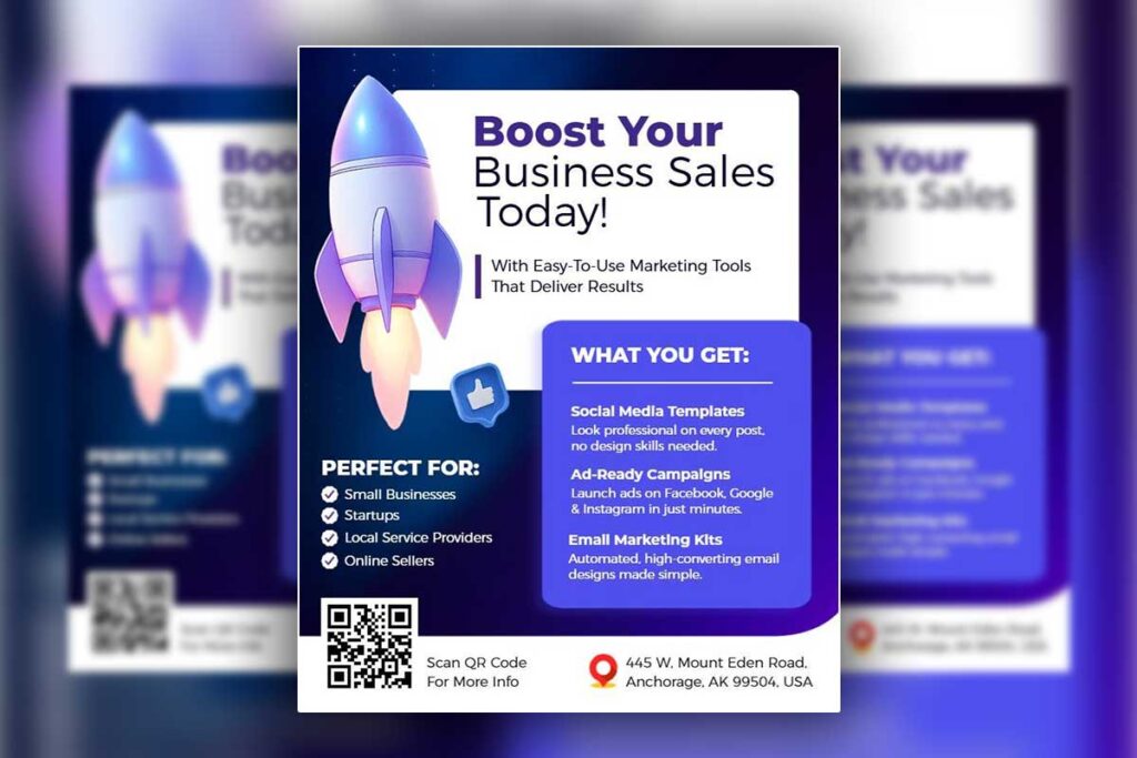 Premium Sales Flyers That Help Business Stand Out | DesignWiz