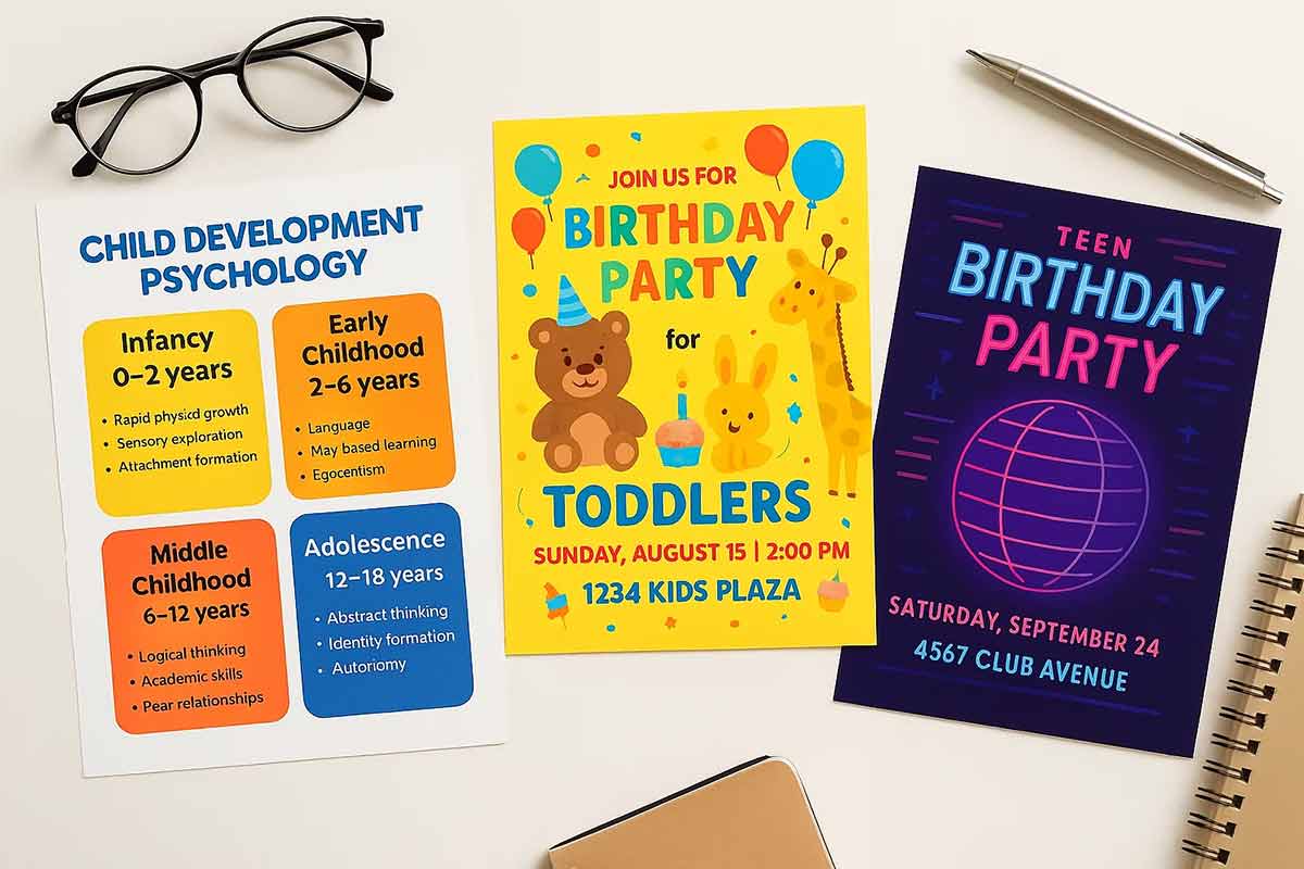 Birthday Flyer Design Psychology That Work | DesignWiz