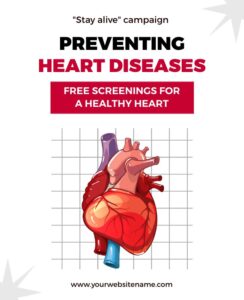 Heart Health Flyers That Attract Crowds and Raise Awareness
