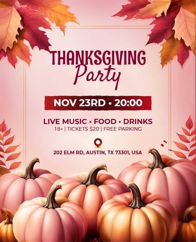 50+ Free AI Prompts to Create Stunning Thanksgiving Posters