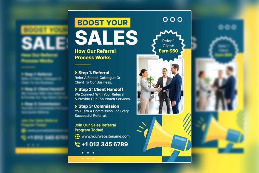 Sales Partnership Flyers Guide for Service Providers | DesignWiz