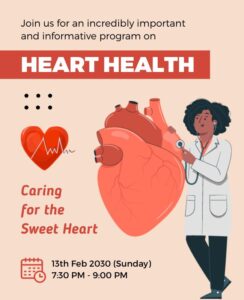 Heart Health Flyers That Attract Crowds and Raise Awareness