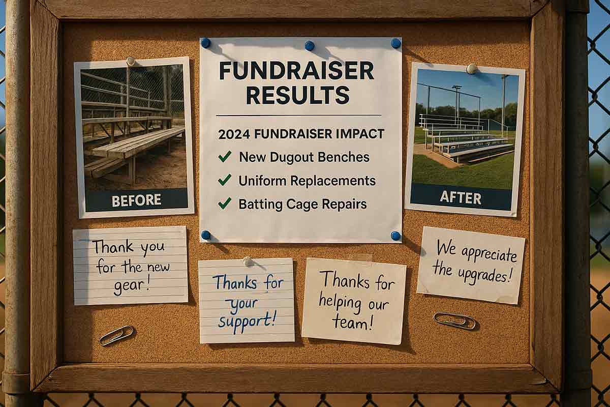 Baseball Fundraiser and Event Flyer Promotion | DesignWiz